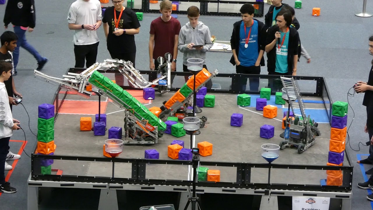 Finals 2 - Hertfordshire Signature Event VEX Tower Takeover - YouTube