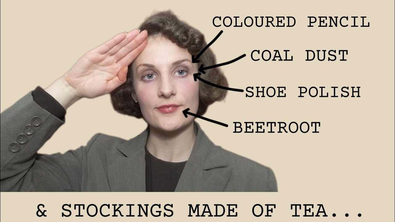 I Tried World War II Beauty Tricks! - YouTube