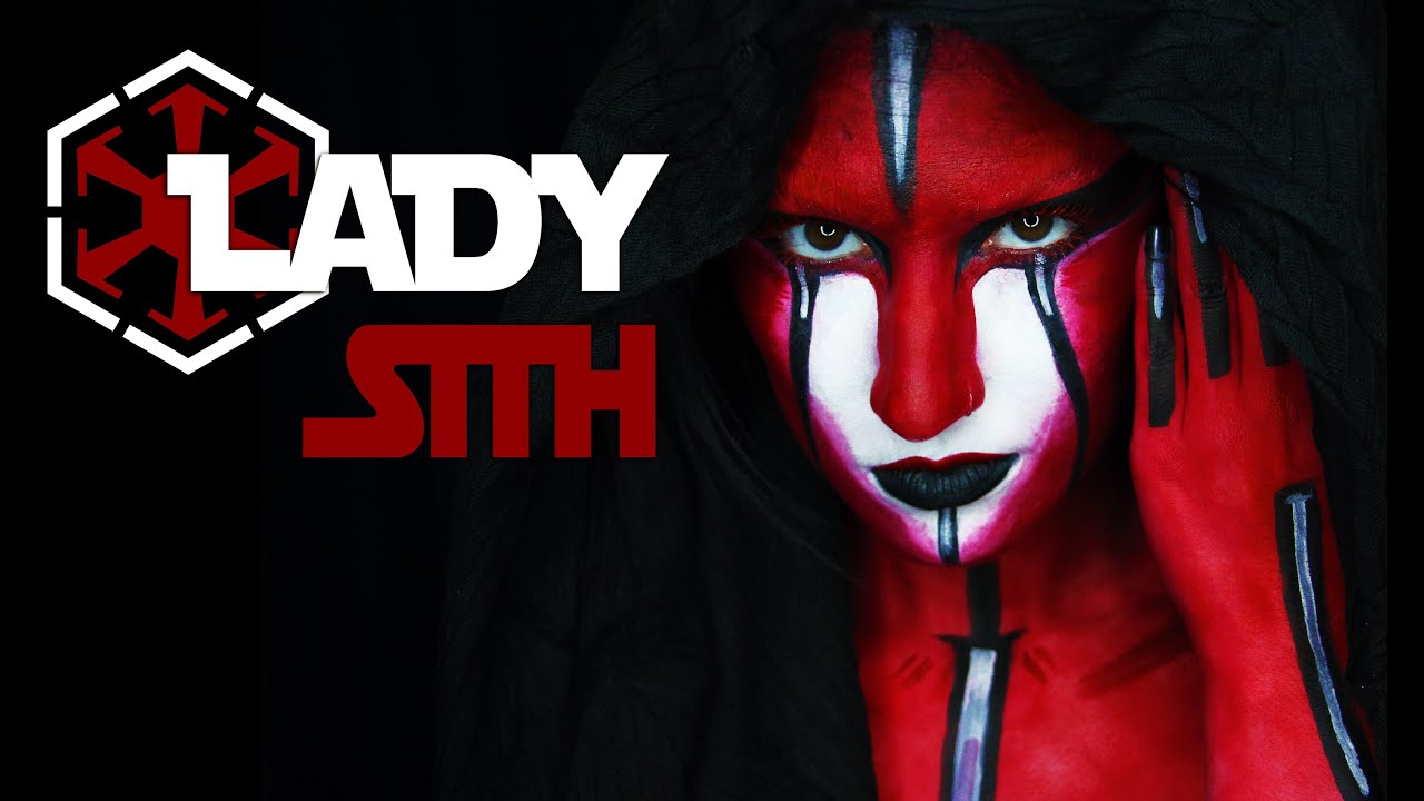 STAR WARS Lady Sith Tutorial - YouTube