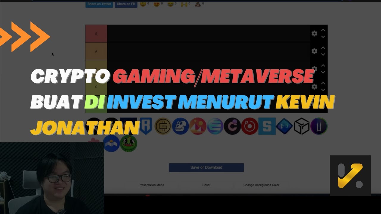 CRYPTO GAMING/METAVERSE buat DI INVEST MENURUT KEVIN JONATHAN - YouTube