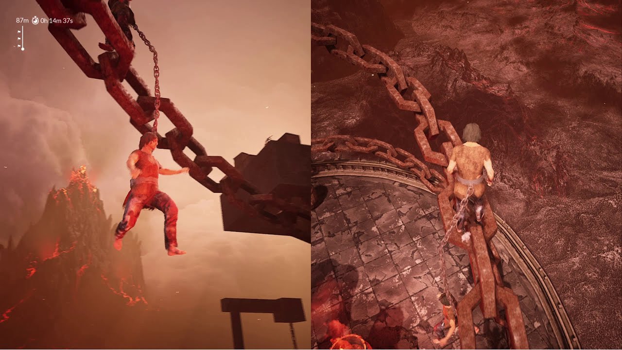 Chained Together (2024) PC Steam Split-Screen Game play How to - YouTube