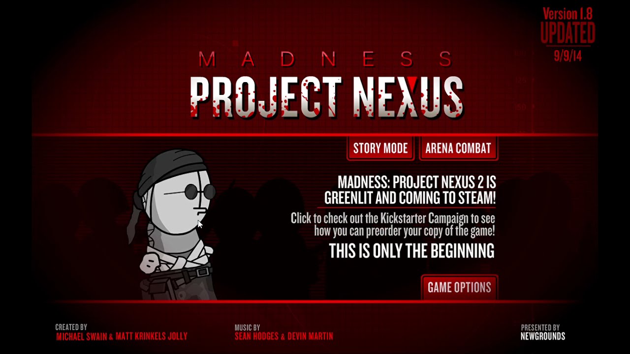 Madness Project Nexus Classic Newgrounds una aventura de locura - YouTube