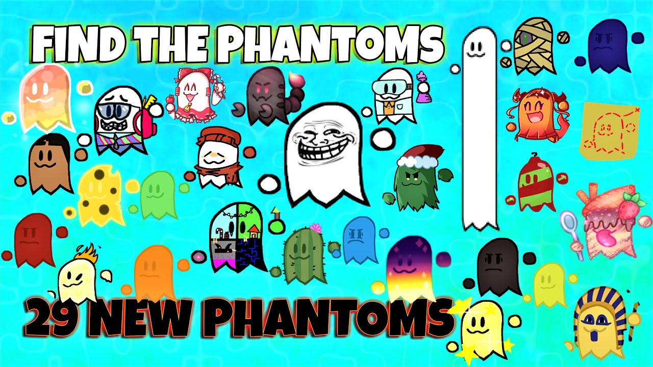 ROBLOX - Find the Phantoms - 29 NEW Phantoms - YouTube