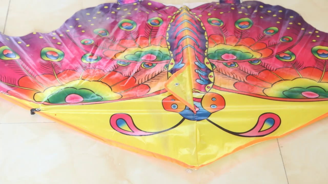 Kids kite | প্রজাপতি ঘুড়ি | Ready made kite | Butterfly kite |Hobby ...