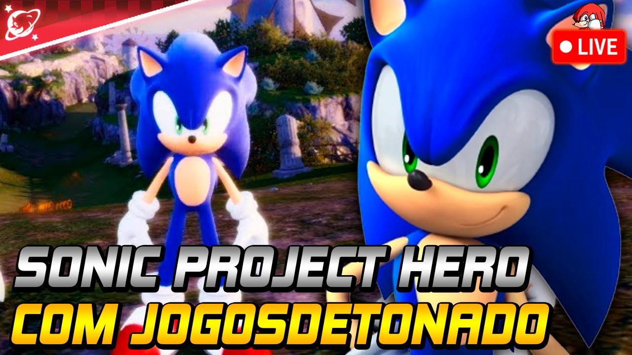 🔵 Testando a Engine Sonic Project Hero! 🚀 Collab com Jogo Detonado ...