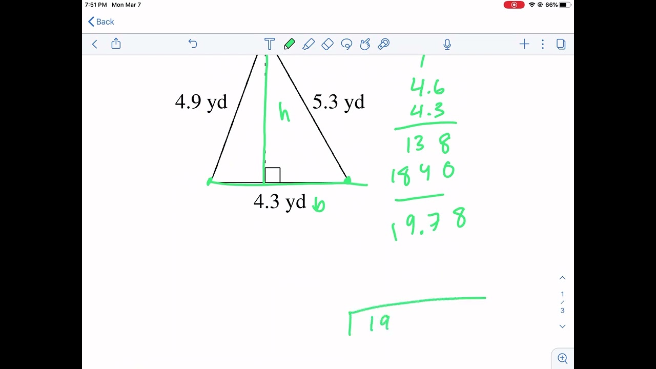 Math-Drills: area and perimeter of various shapes - YouTube