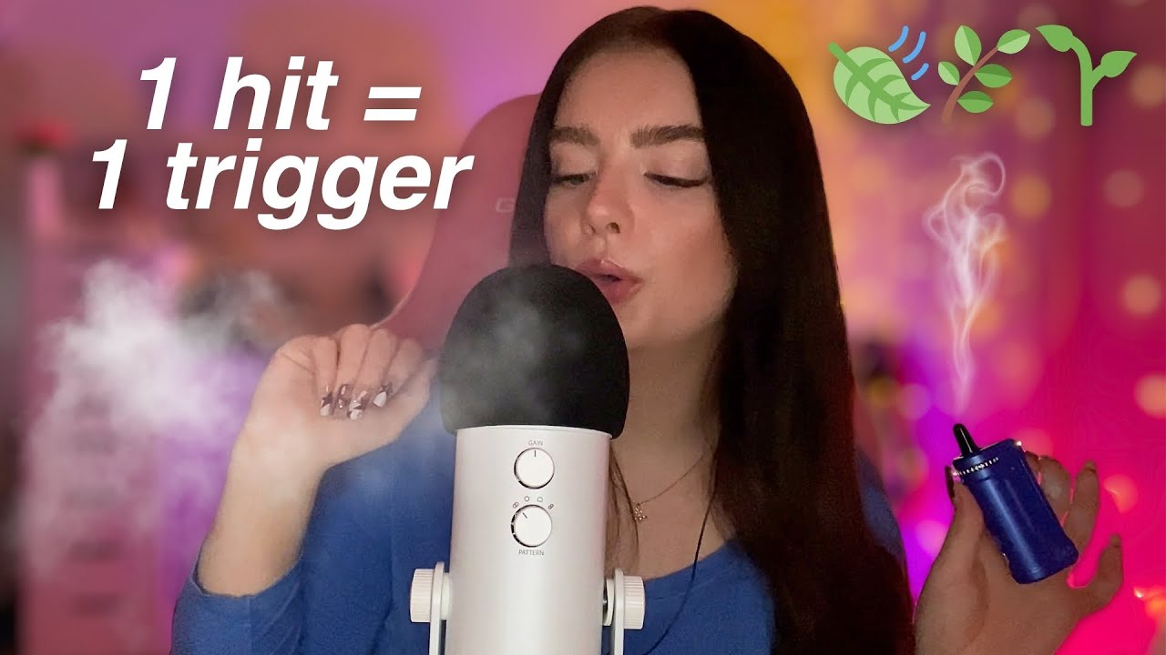 1 hour *LIT* ASMR 🍃 1 hit = 1 trigger (patreon/members exclusive) - YouTube
