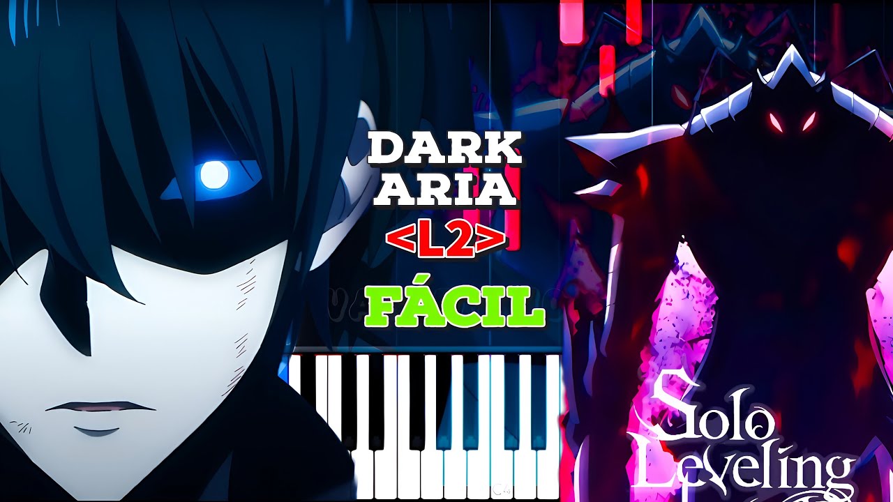 Dark Aria L2 | Solo Leveling - Easy Piano Tutorial - YouTube
