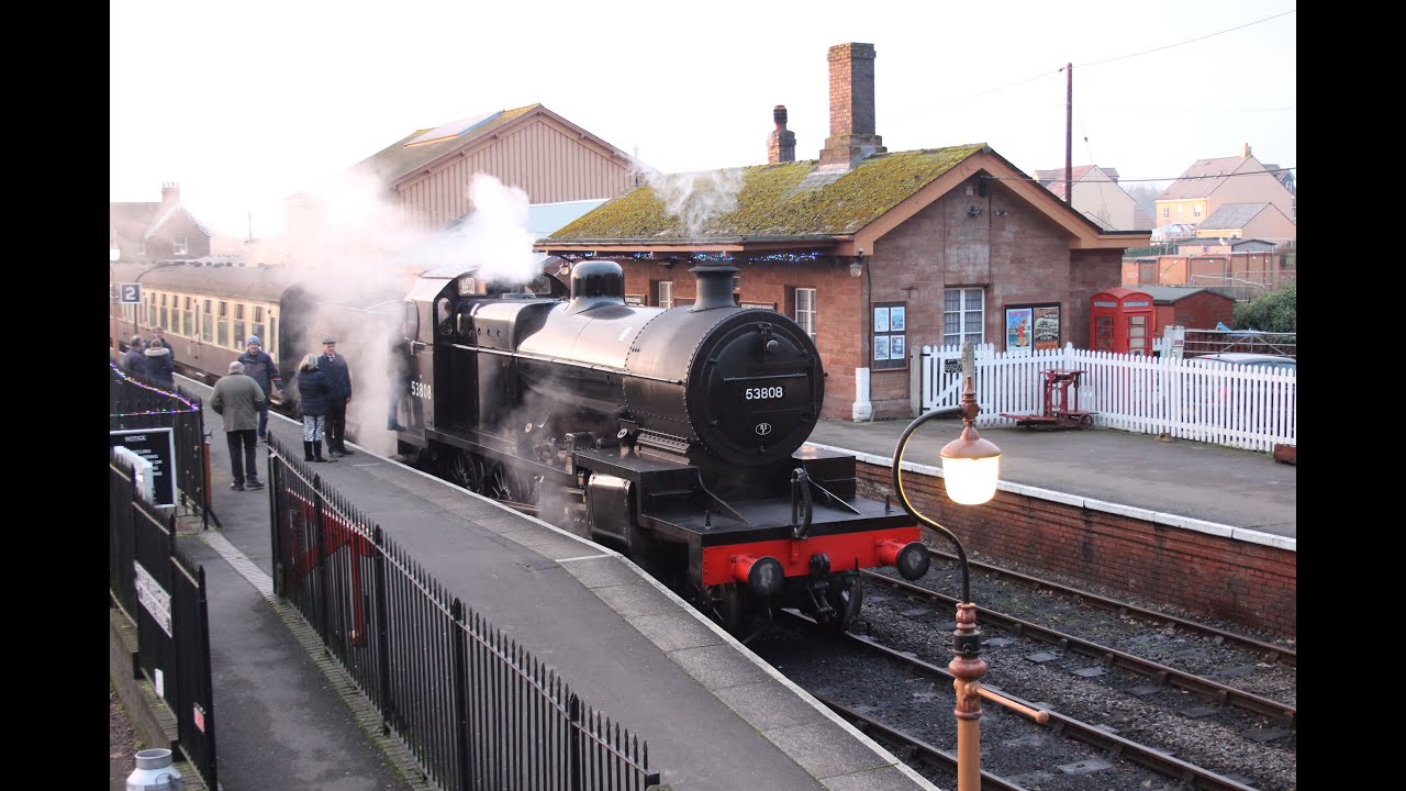 West Somerset Railway Winter Steam Festival December 2019 - YouTube