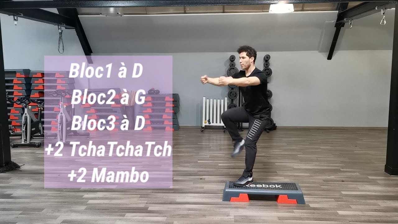 cours de Step débutant #4 - YouTube