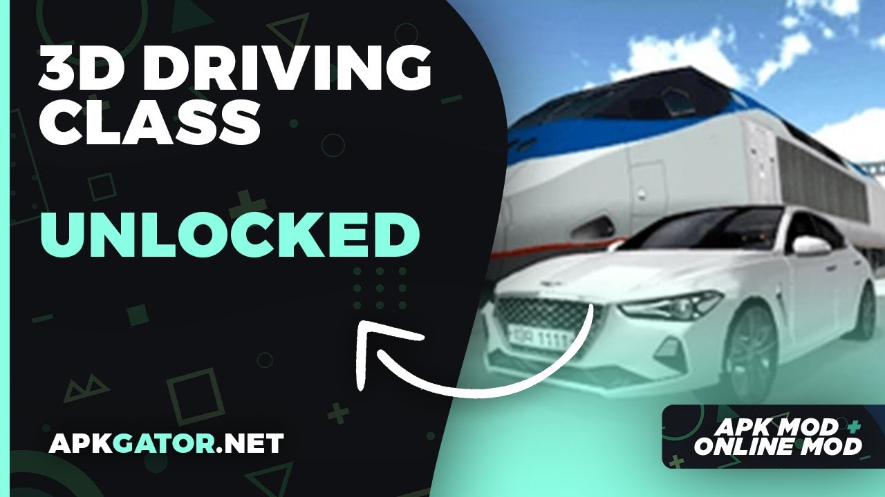 3D Driving Class Mod APK *Unlocked Vehicles* - YouTube