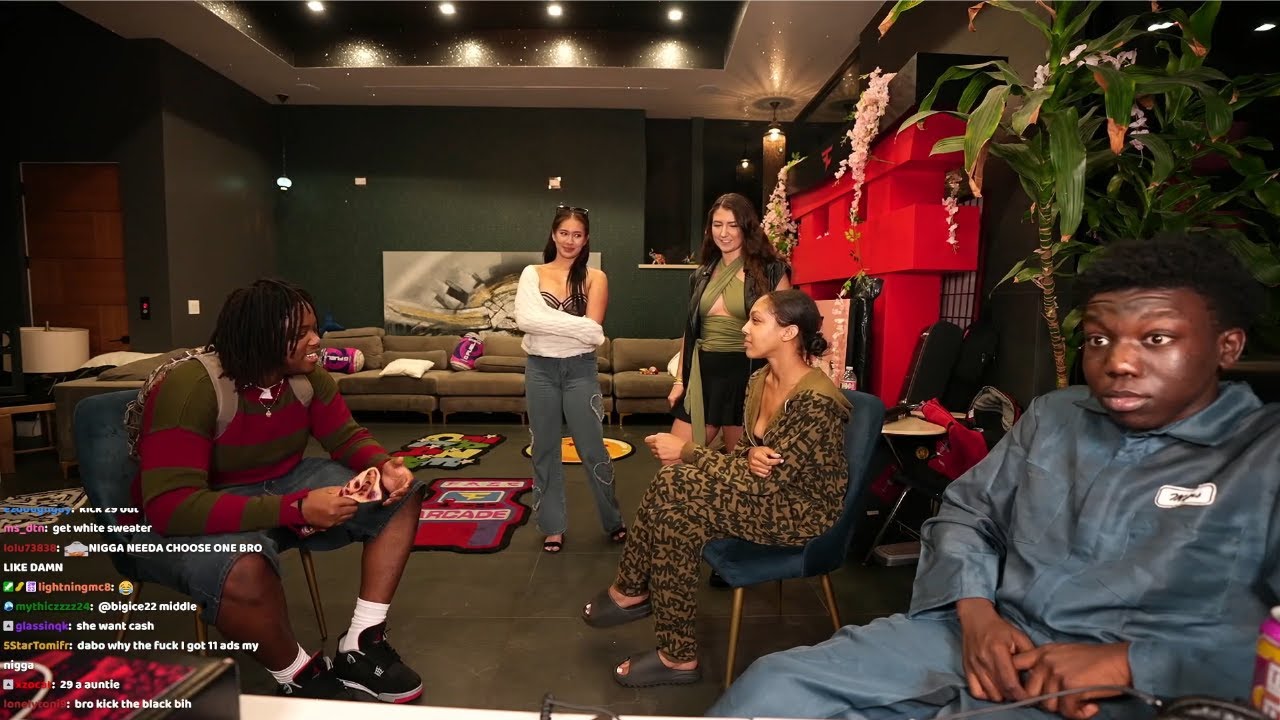 YoungDabo Host Love Or Cash For NeikoSamah In Faze House PT1 *GETS ...