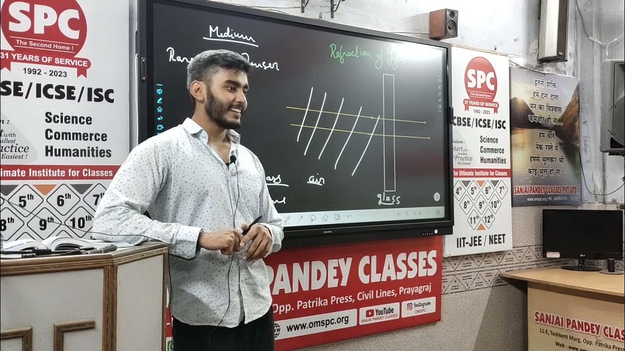 Class 10 PHYSICS (Refraction of Light- Introduction) by Saksham Pandey - YouTube