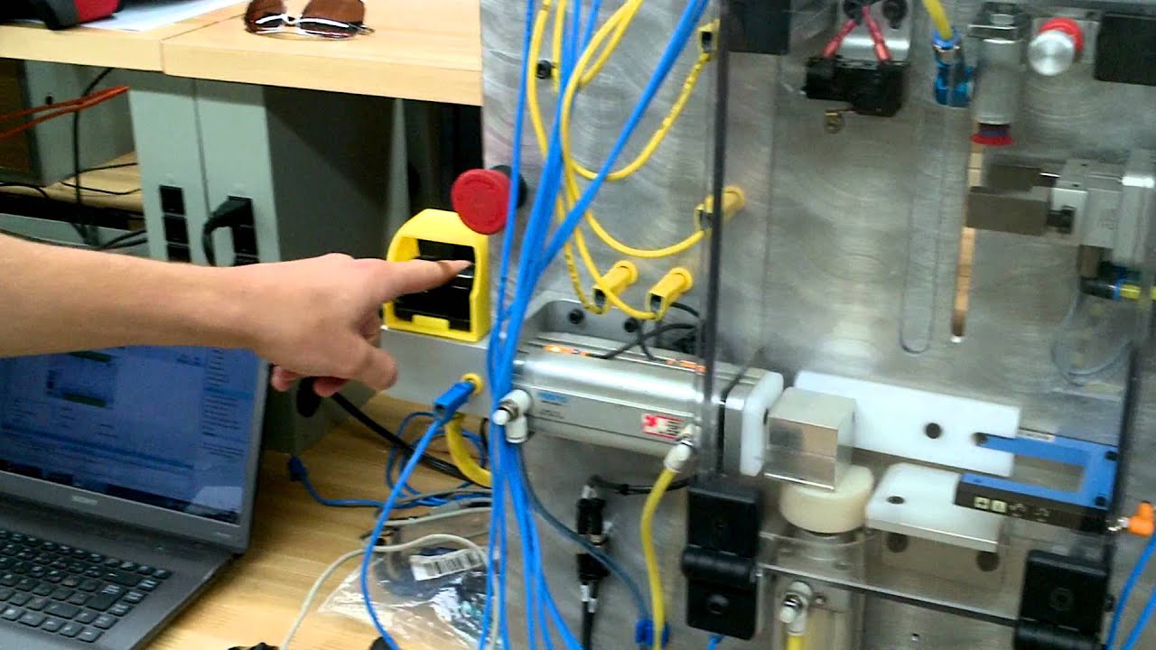 Georgian College PLC-Integrated Pneumatics Lab Technical Project - YouTube