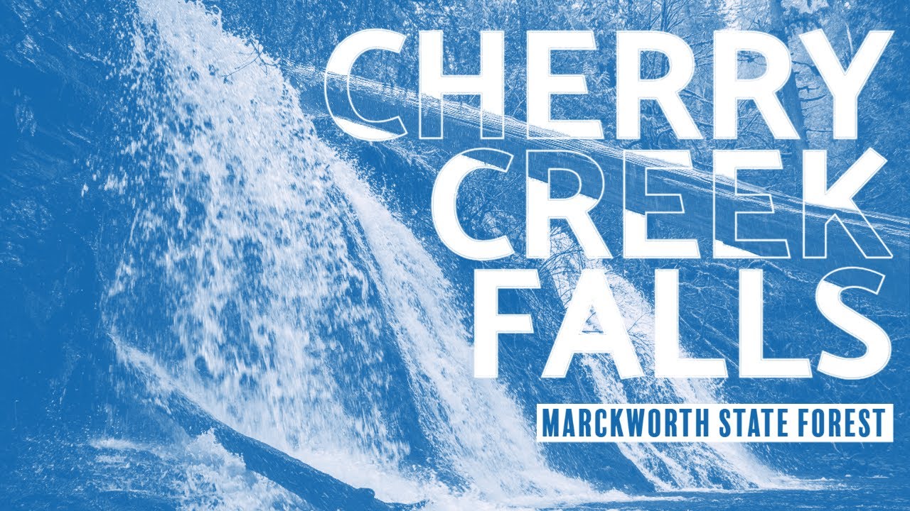 Day Hiking Cherry Creek Falls in Marckworth State Forest (Music Video ...