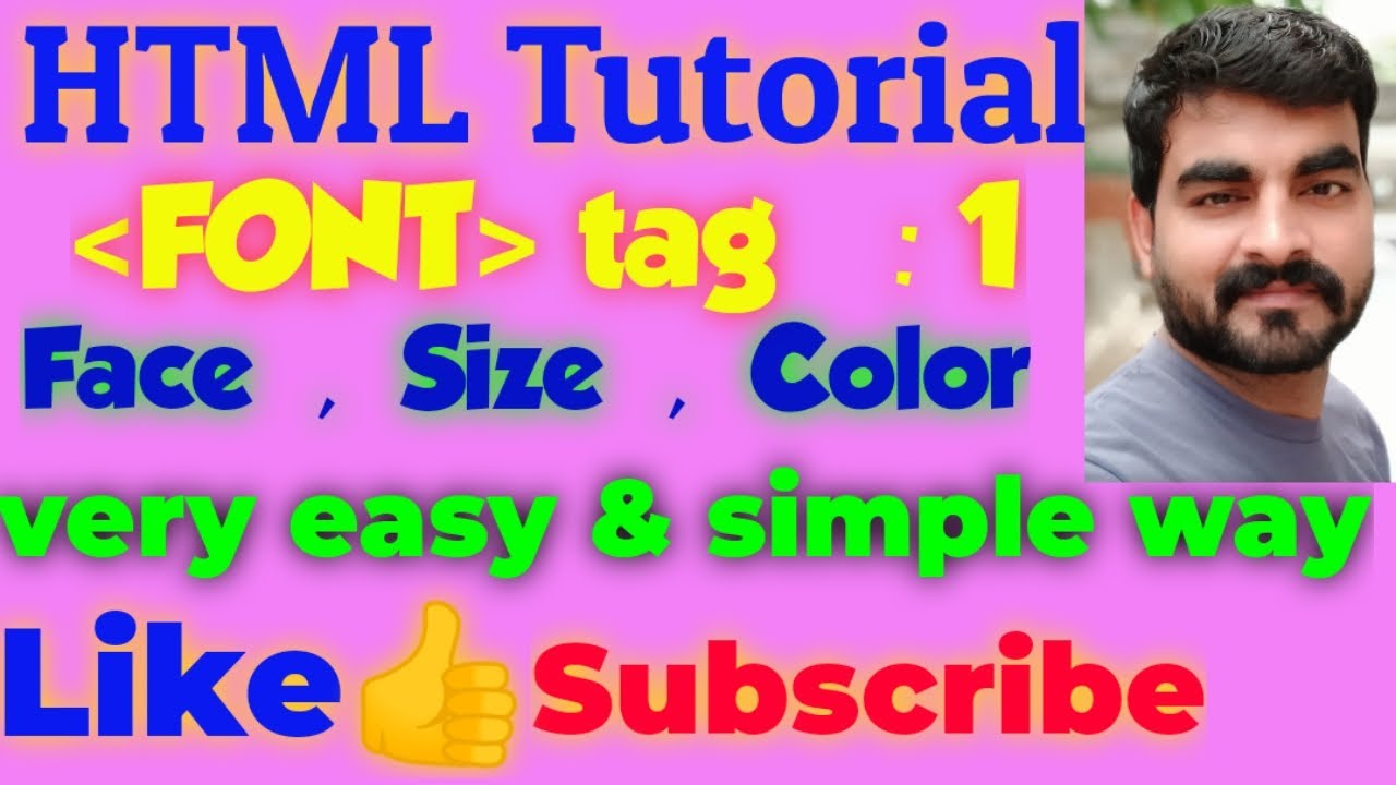 Font Tag In HTML Part 1 YouTube font-tag-in-html-part-1-youtube