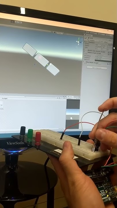 Flex Sensor Arduino Unity - YouTube