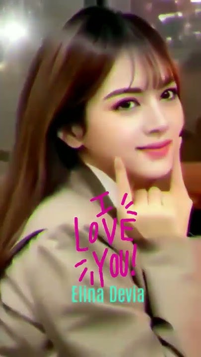 Elina Devia beautiful girl Indonesia - YouTube