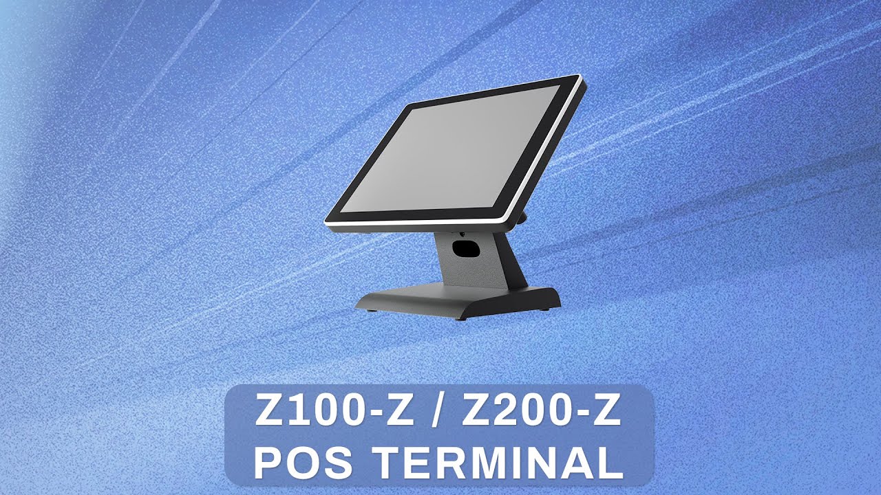 Z100-Z & Z200-Z POS TERMINAL - YouTube