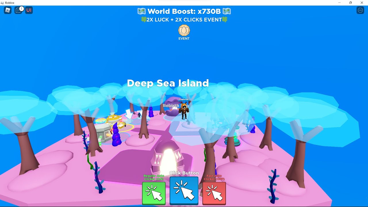 HOW TO GET TO DEEP SEA ISLAND! (Clicker Simulator) - YouTube