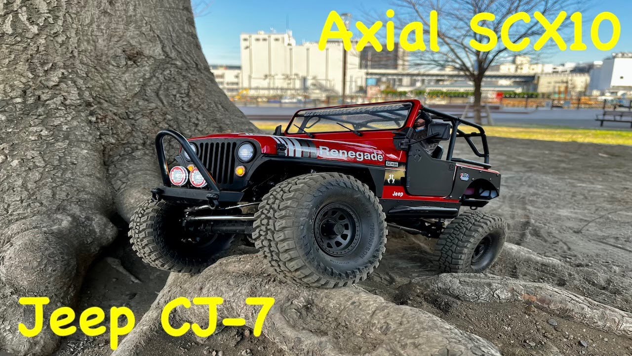 Axial SCX10 III CJ-7 Park Trail Adventure - YouTube