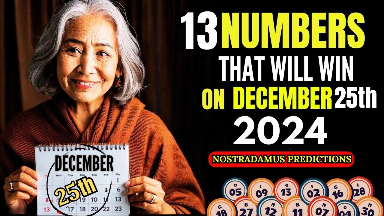 "Nostradamus Predictions 🔥 13 Hot Numbers to Attract Wealth & Success ...