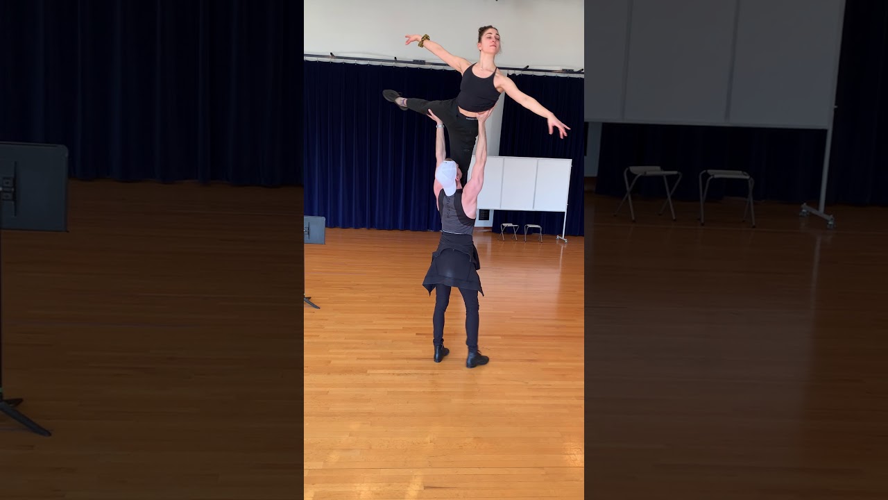 Partnering Practice - "Anastasia" US Tour - YouTube