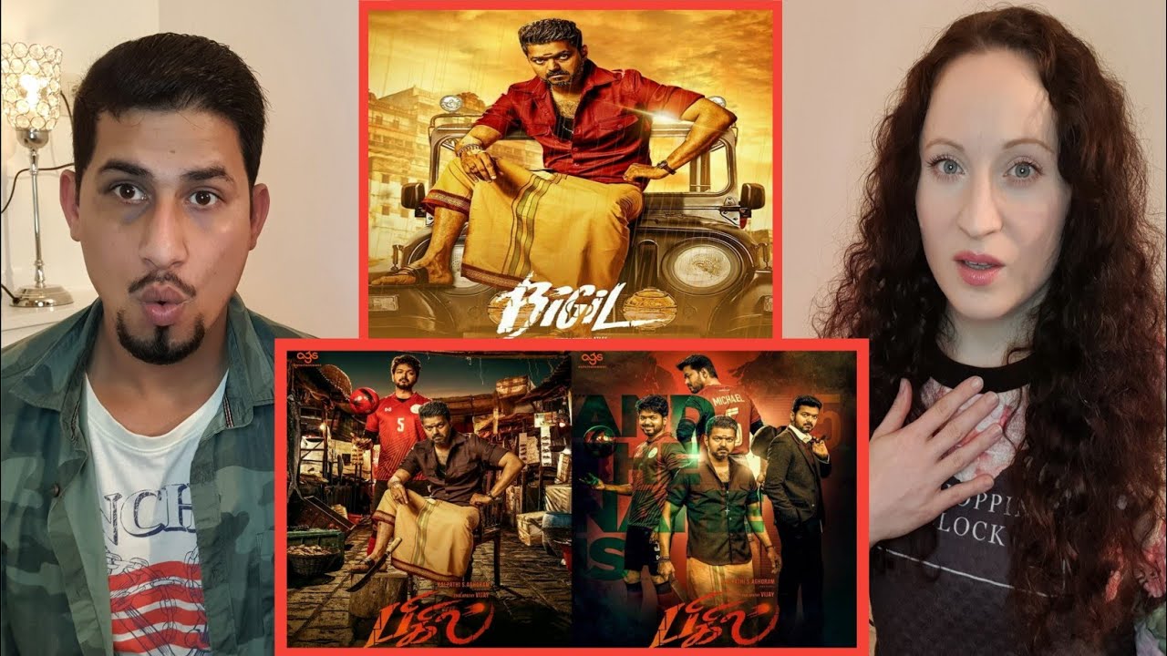 Bigil - Official Trailer Reactions | Thalapathy Vijay, Nayanthara | A.R ...