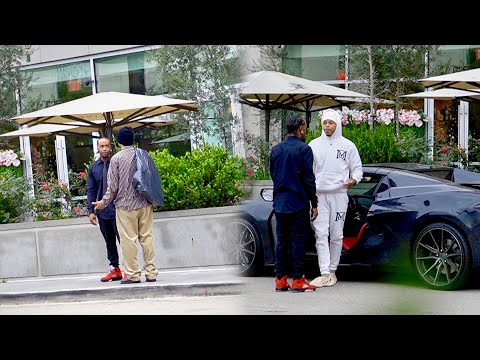 Waiter ‘SPITS’ On Homeless Guy & Kicks Out Of Restaurant (Treats Rich Guy Like A King)