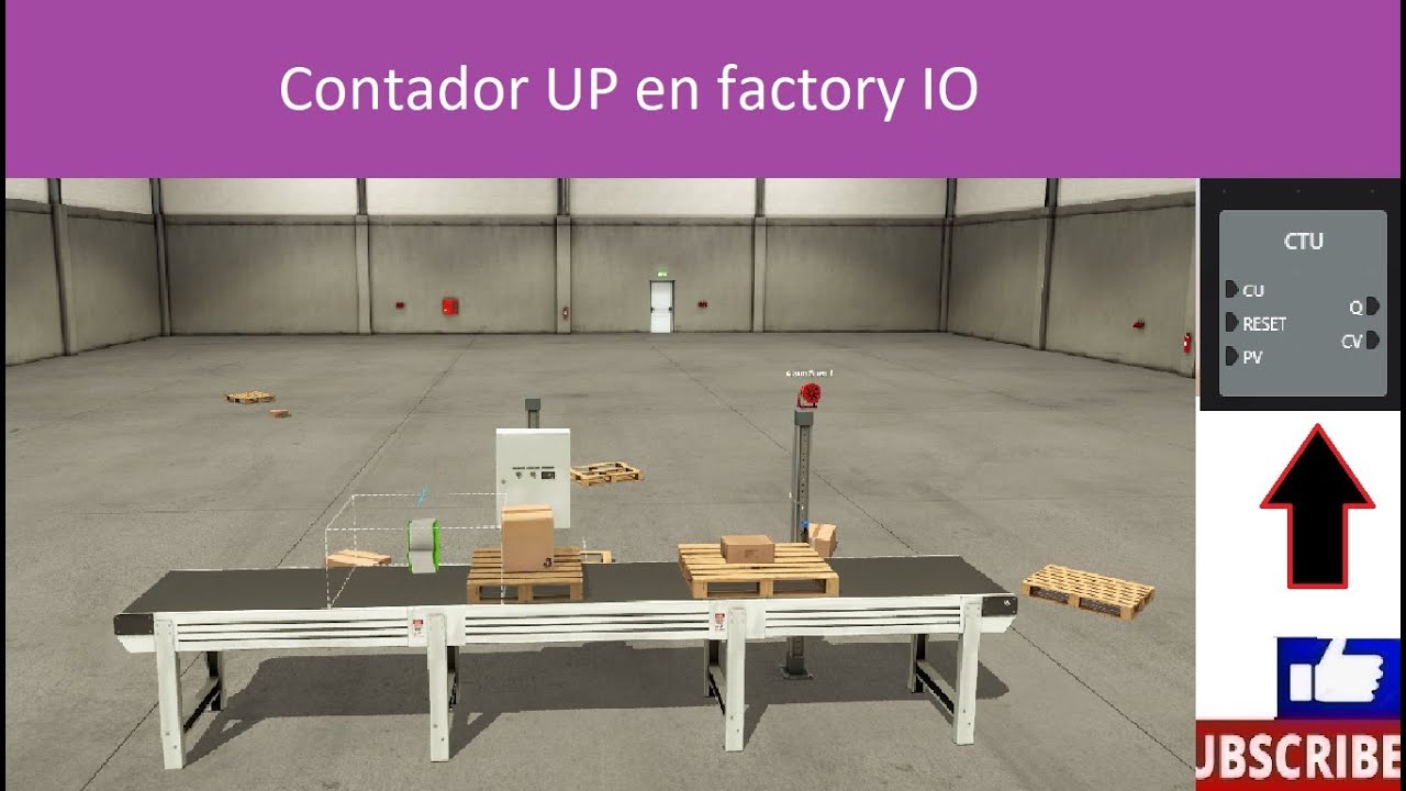 Contador UP en factory IO 1 - YouTube