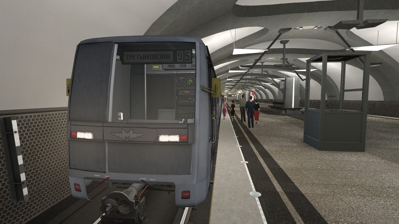 METROSTROI SUBWAY SIMULATOR / РЕАЛИСТИЧНЫЙ СИМУЛЯТОР МАШИНИСТА МЕТРО ...