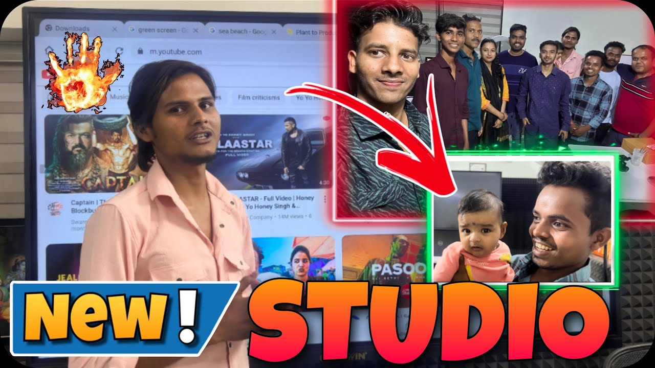 New Studio Setup😍? || Hamara new Studio Aisa hoga || Backbenchers - YouTube