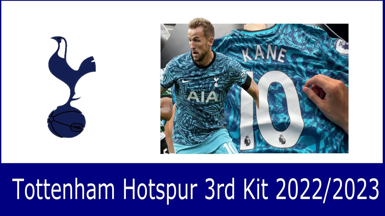 Unboxing of Tottenham 3rd Kit 2023 (Player Version) Match day kit - YouTube
