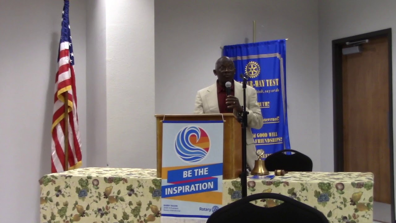 Ogie Shaw @ Gilmer Rotary Club - Sept 11, 2018 - YouTube