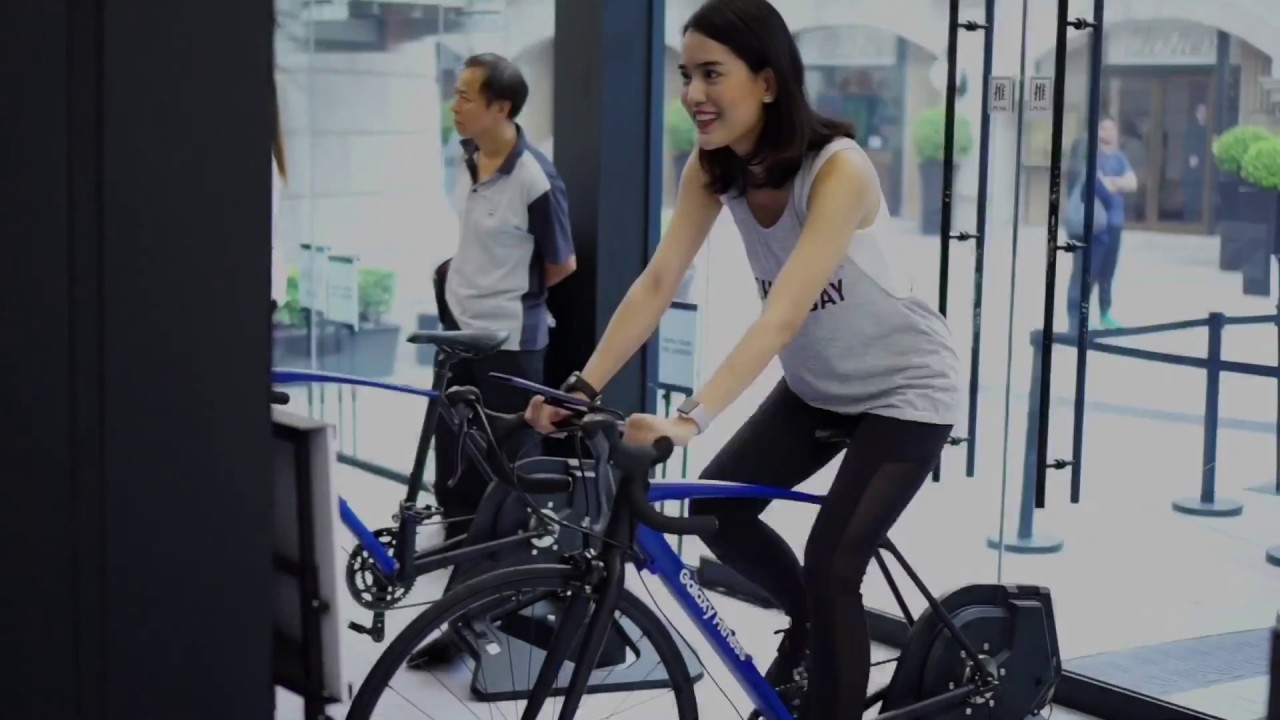 รีวิว+ทดลองปั่น Galaxy Fitness Cycling + Samsung Gear Sport รุ่นล่าสุด ...