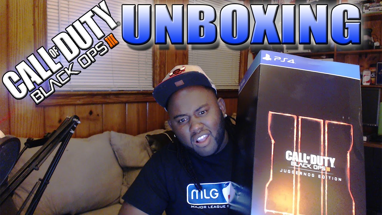 Call of Duty: Black ops 3 "JUGGERNOG FRIDGE" Unboxing! Limited edition ...