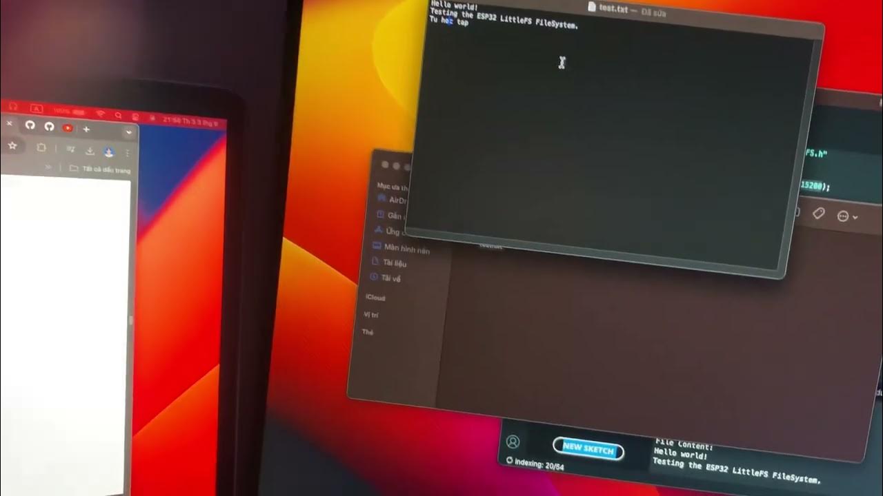 [ESP32] Config LittleFS file System ESP32 - YouTube