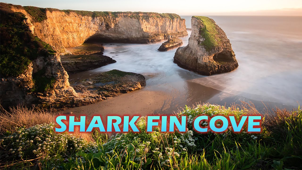 Shark Fin Cove Davenport CA | California Coast DRONE Footage - YouTube