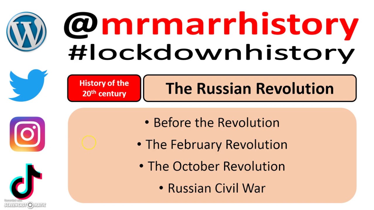 Three Minute History - The Russian Revolution - YouTube