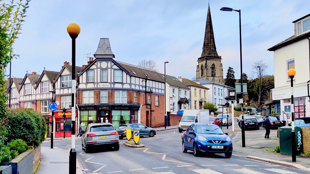 London England 🇬🇧 south Croydon walk 28/01/2021 - YouTube