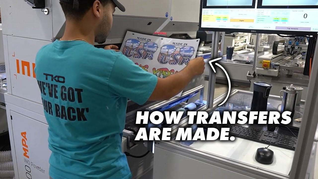How Transfers Are Made - 15 Cent Transfers and Full Color Digital ...