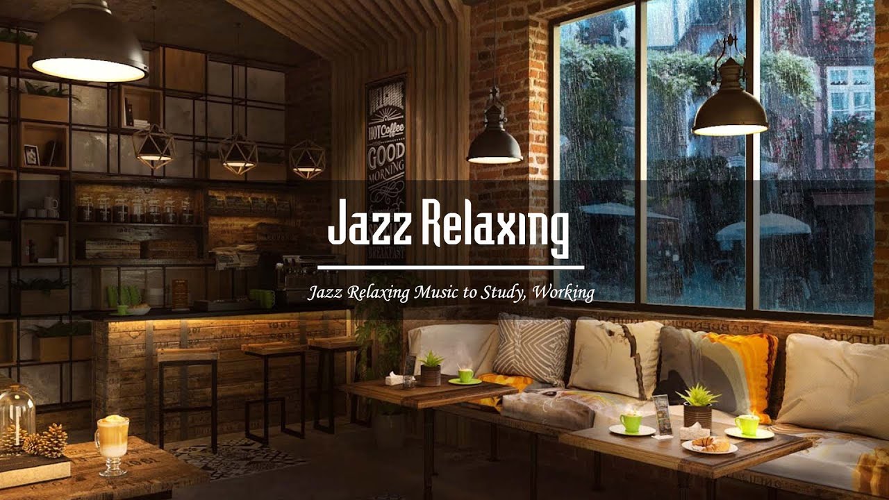 Smooth Jazz Instrumental Music with Cozy Coffee Shop Ambience ☕ ...