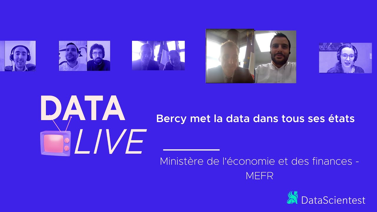 DataLive: Bercy met la data dans tous ses etats- avec le @MEFR - YouTube