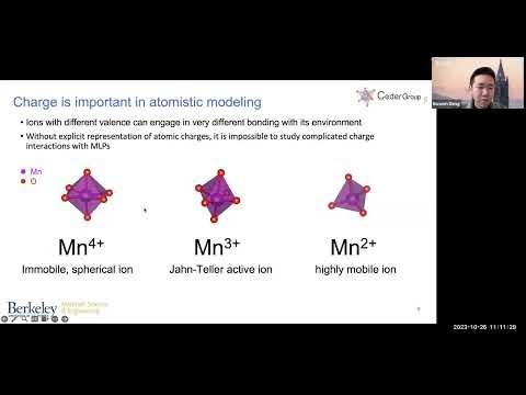 CHGNet - Introduction and Tutorial - SciML webinar - YouTube