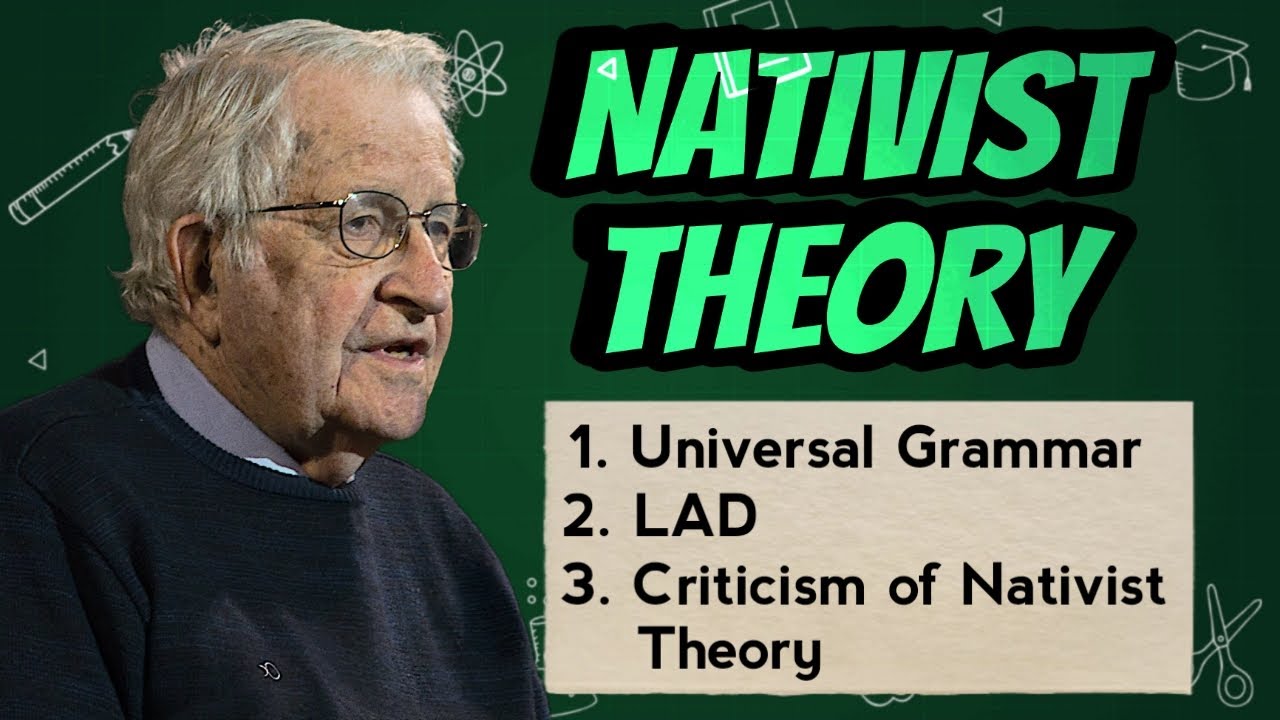 NATIVIST THEORY by Noam Chomsky in Urdu/Hindi - YouTube