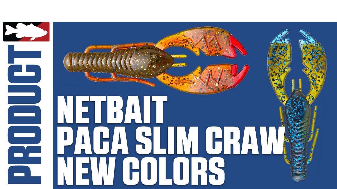 Netbait Netbait Paca Slim Craw - New Colors with Scott Canterbury ...