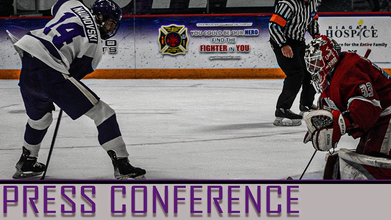 Ryan Naumovski, Jake Sibell and Jason Lammers Postgame vs. Sacred Heart ...