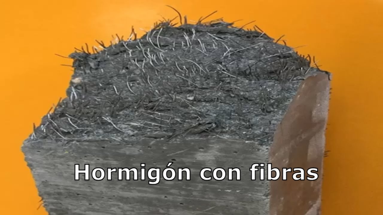 HORMIGON CON FIBRAS que es y como se hace - YouTube