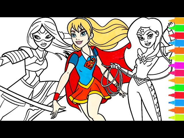 Liana K Hawk Girl Coloring Pages