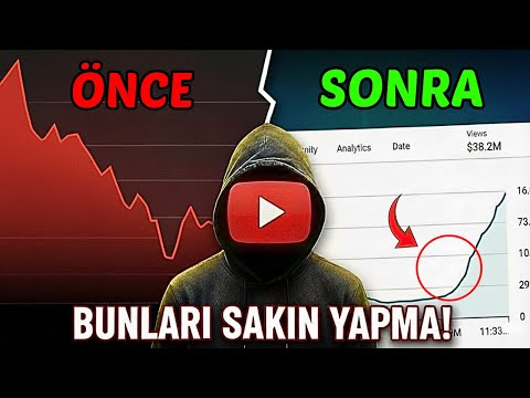 YouTube'da İzlenme Arttırmak İçin, 2026 Yılında Asla Yapmaman Gereken 5 ÖLÜMCÜL HATA!